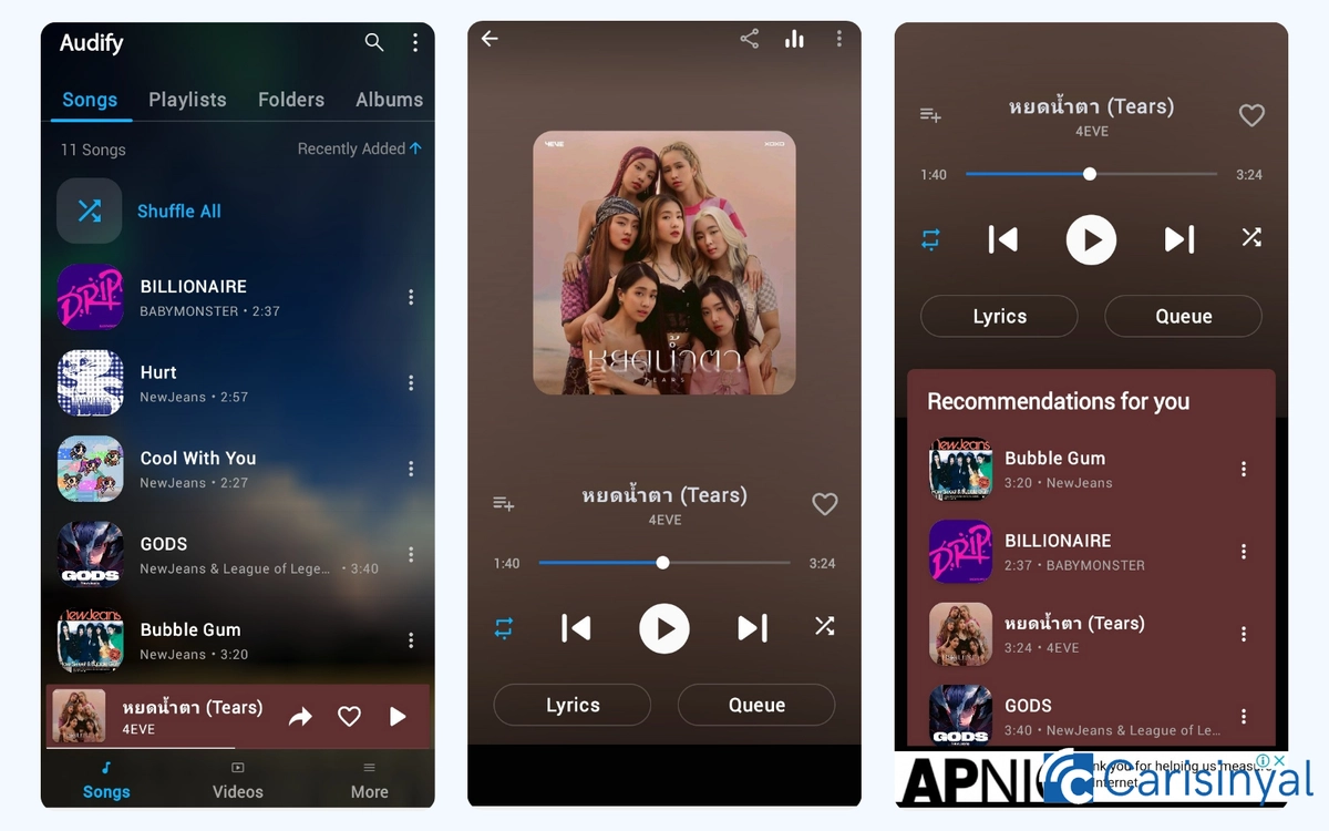 8 Best Music Player Apps for Android Smartphone