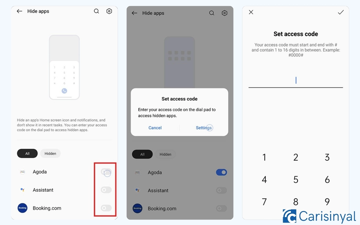 How to Hide Apps on OPPO Smartphone