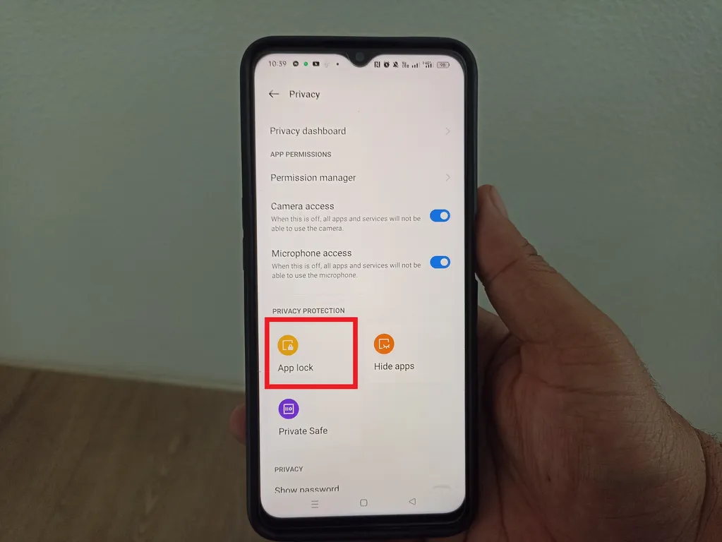 How to Lock Apps on realme Phone