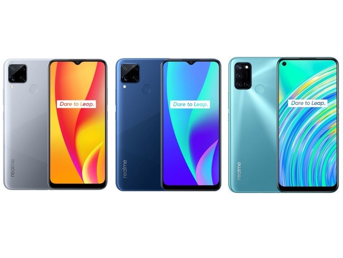 6 Perbedaan HP realme C15, C15 Holiday Edition, dan C17