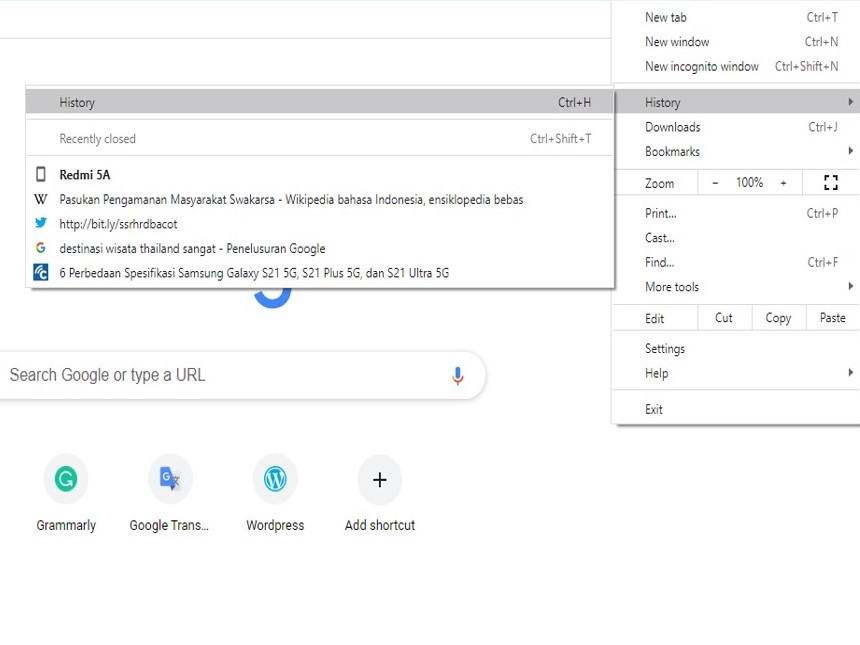 Cara Menghapus Riwayat Pencarian Google di HP dan Laptop