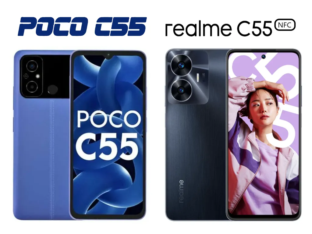Unggul di Kelasnya, Inilah Perbedaan POCO C55 dan realme C55 NFC