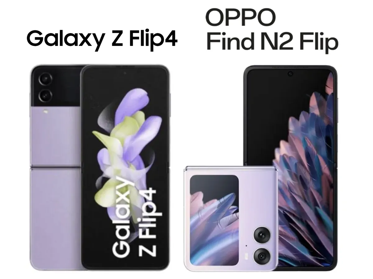 Perbandingan Samsung Galaxy Z Flip4 vs OPPO Find N2 Flip