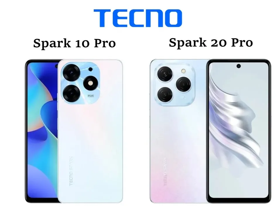 Inilah 6 Perbedaan Tecno Spark 10 Pro dan Spark 20 Pro