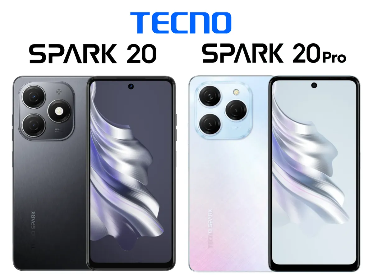 Perbedaan Tecno Spark 20 vs Tecno Spark 20 Pro