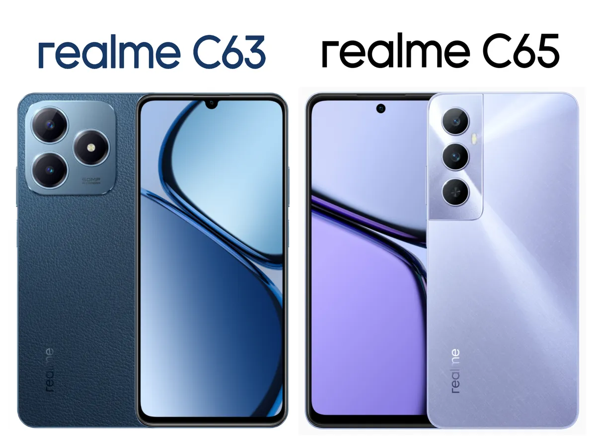 Simak 5 Perbedaan realme C63 dan realme C65